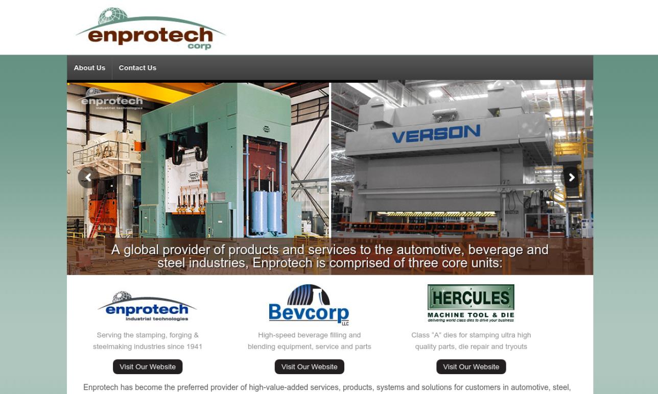 Enprotech Corporation | Hydraulic Press Manufacturers
